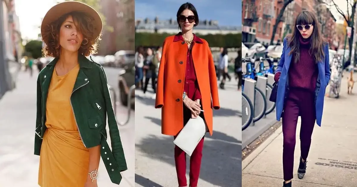 Analogous colors in Fashion: Best Outfits - Ecofashion